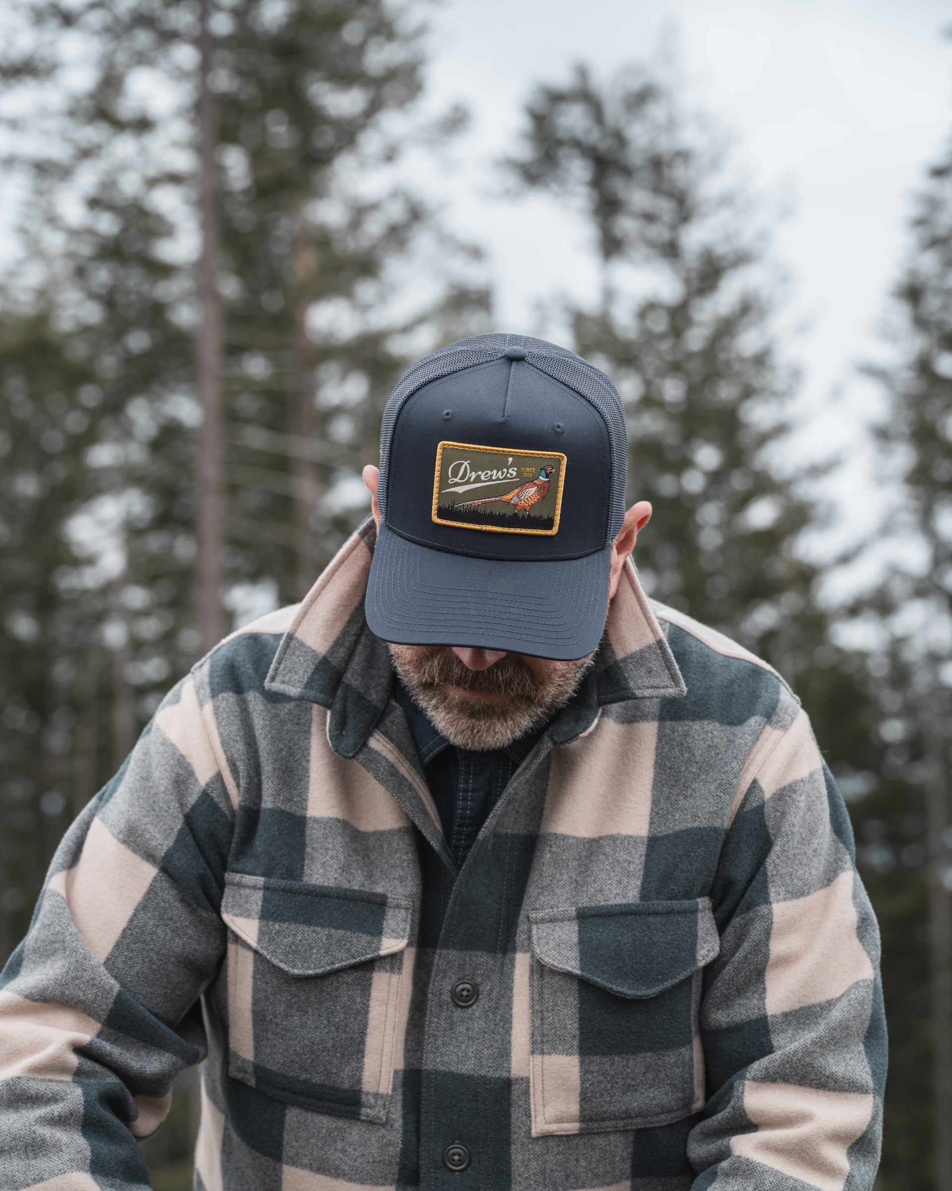 Drew's x Richardson Hi Pro Champ Trucker Cap - Rustfeather – Drew's Boots