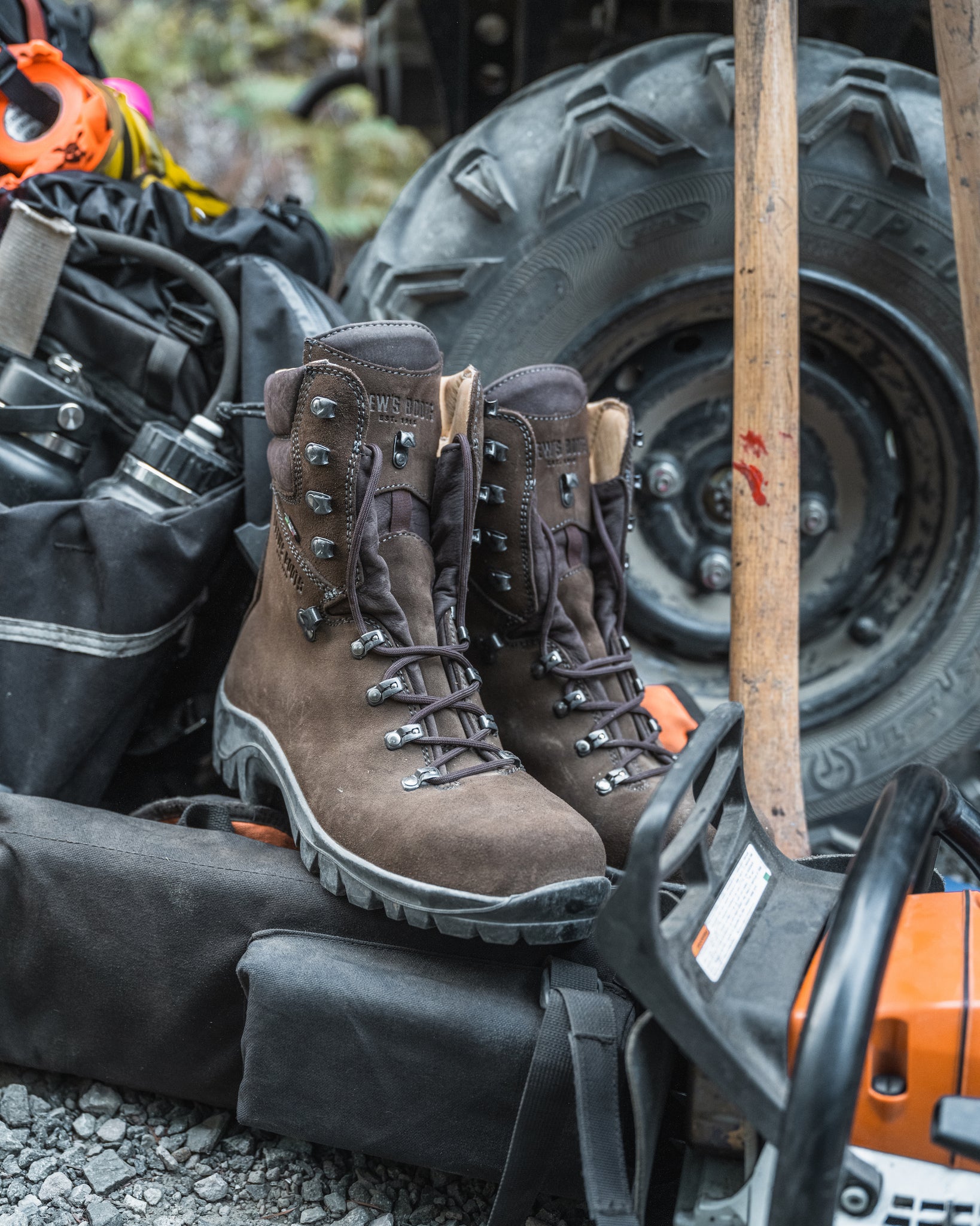 Drew’s Fire Hiker - Brown | Drew's Boots