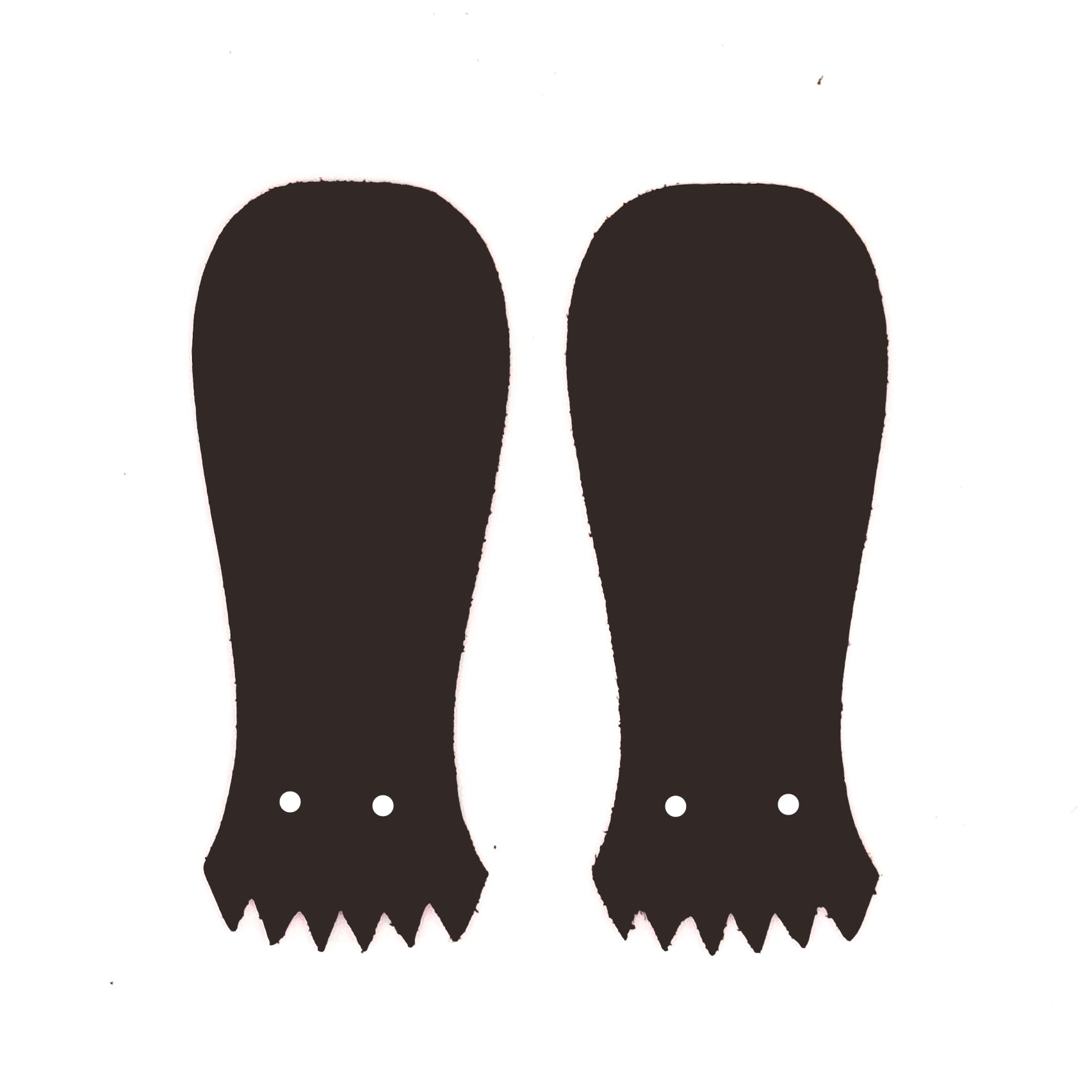 Drew's Premium Leather False Tongues (Kilties) Regular & Lace to Toe ...